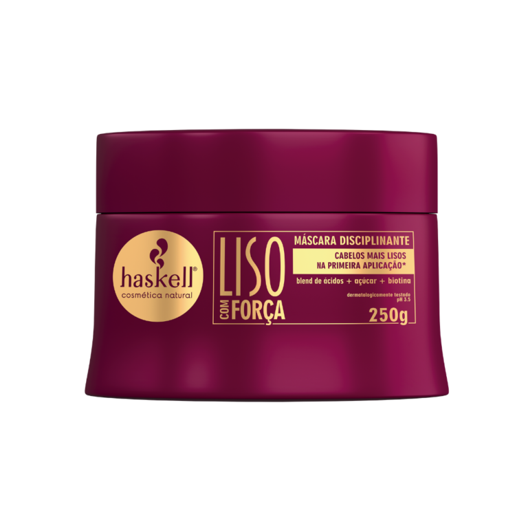 Haskell Liso Com Força Máscara 300g – Brasil Cosméticos